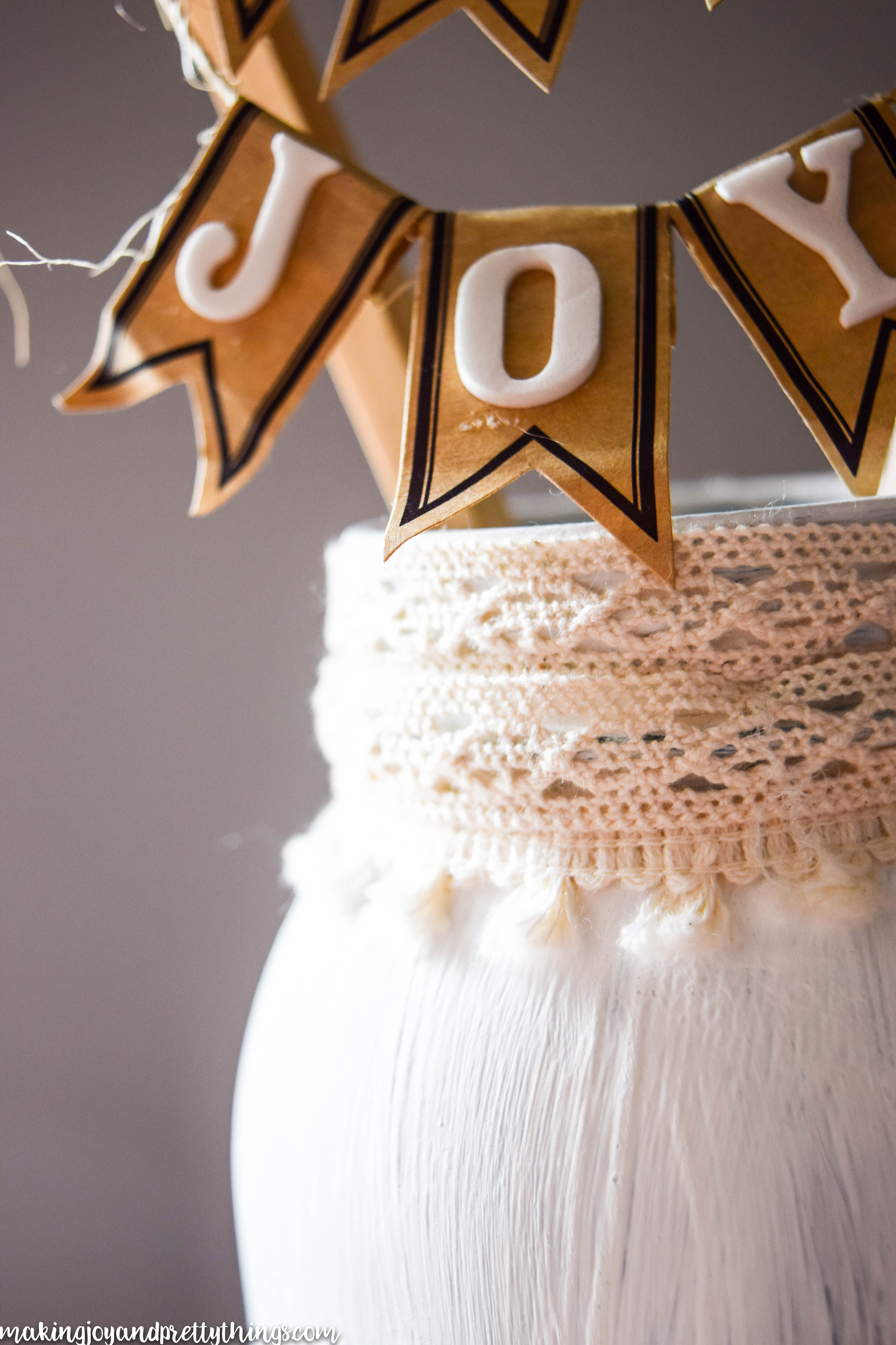 Farmhouse Decor: Mason Jar "Choose Joy" Display - Making Joy and Pretty ...