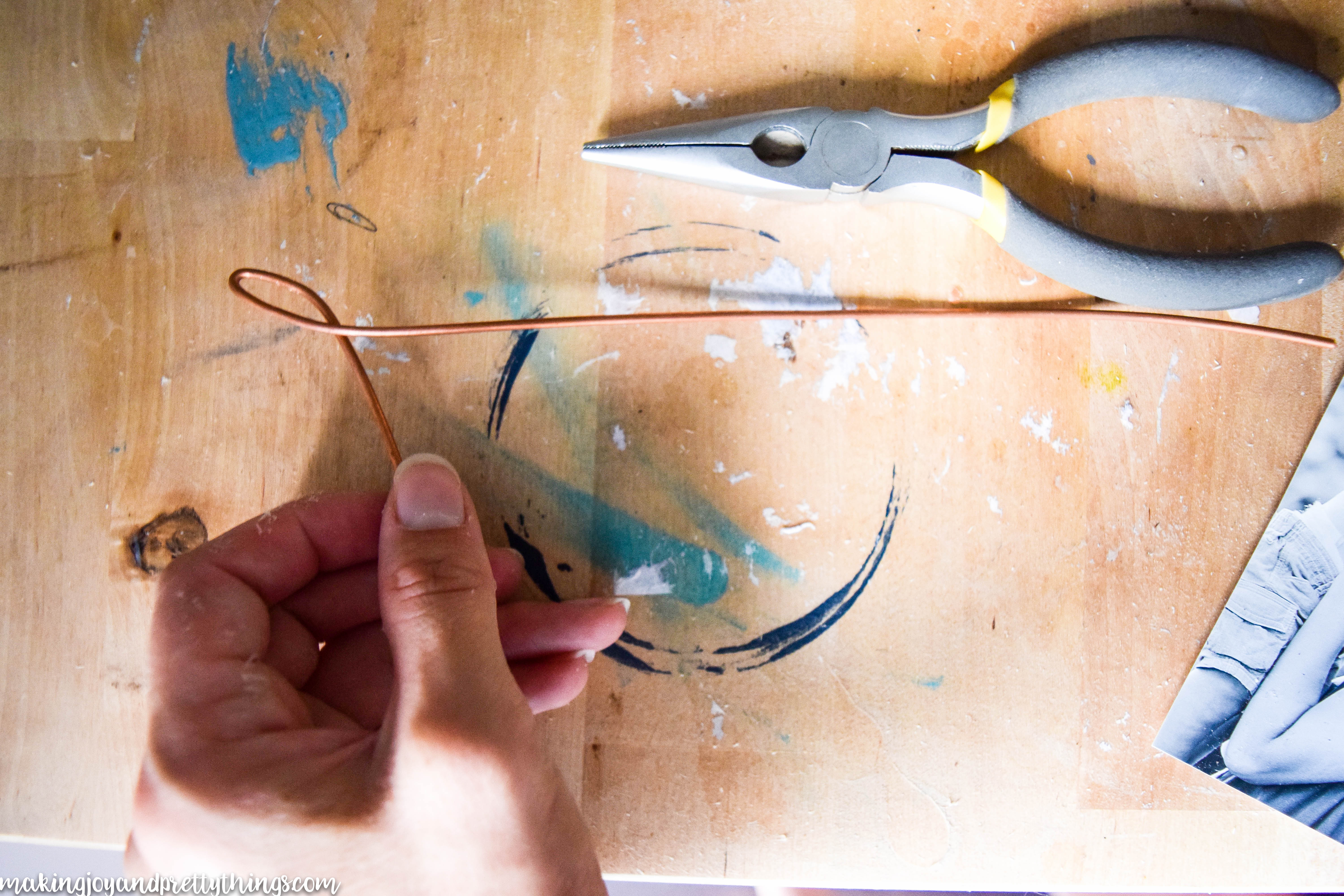 DIY Photo Display {Using Copper Wire and Clay} - Making Joy and Pretty ...