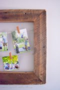 DIY Rustic Picture Frame from Barnwood | Making Joy & Pretty Things