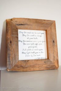 Irish Blessing Sign DIY - Making Joy and Pretty Things