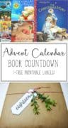 Easy Book Advent Calendar with Free Printable Labels - Making Joy and ...