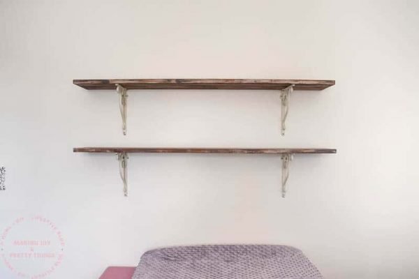 How to Make DIY Rustic Shelves - Making Joy and Pretty Things
