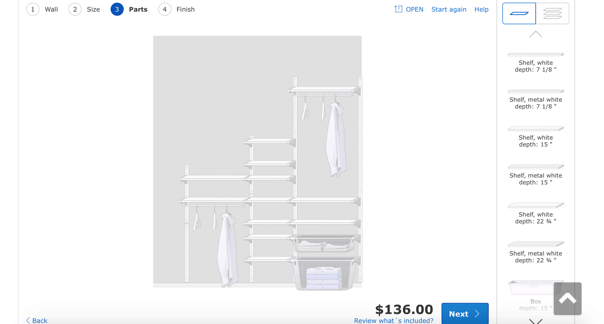 IKEA Algot sloped ceiling closet - Making Joy and Pretty Things