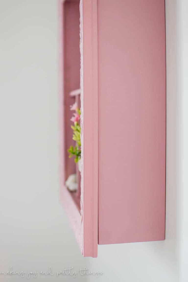 How to Make a DIY Shadow Box - Making Joy and Pretty Things