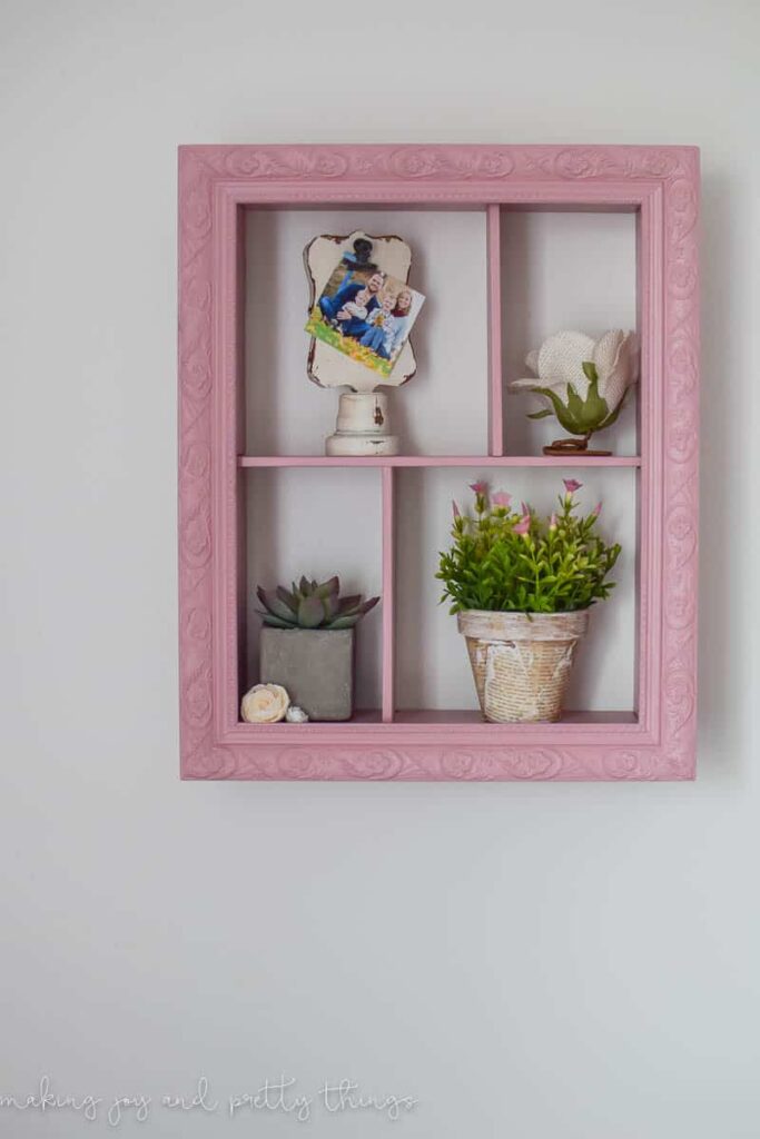 How to Make a DIY Shadow Box - Making Joy and Pretty Things