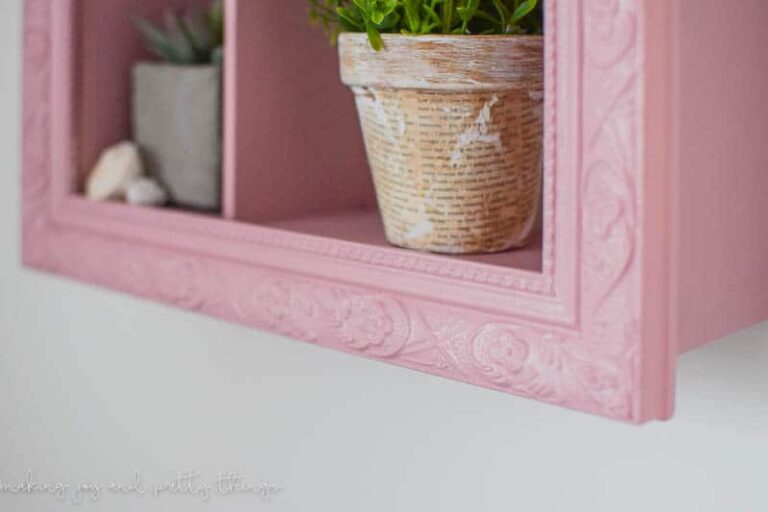 How to Make a DIY Shadow Box - Making Joy and Pretty Things