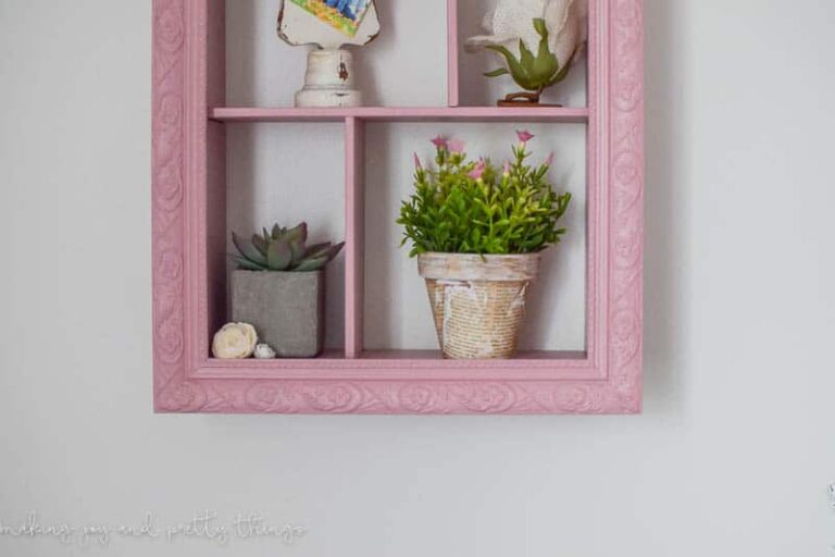 How to Make a DIY Shadow Box - Making Joy and Pretty Things