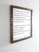 Reclaimed Wood Wall Shelf - Making Joy and Pretty Things