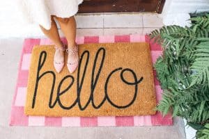 Layered Doormats for Summer - How to Mix and Match - Making Joy and ...