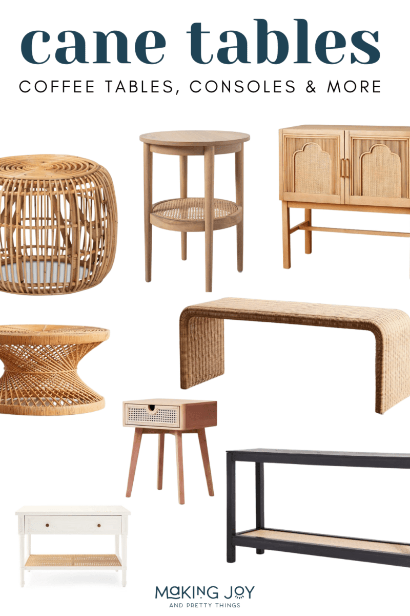 150 Cane & Rattan Furniture Ideas - Making Joy and Pretty Things