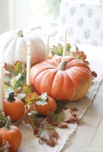 Farmhouse Fall Table Decor Ideas - Making Joy and Pretty Things