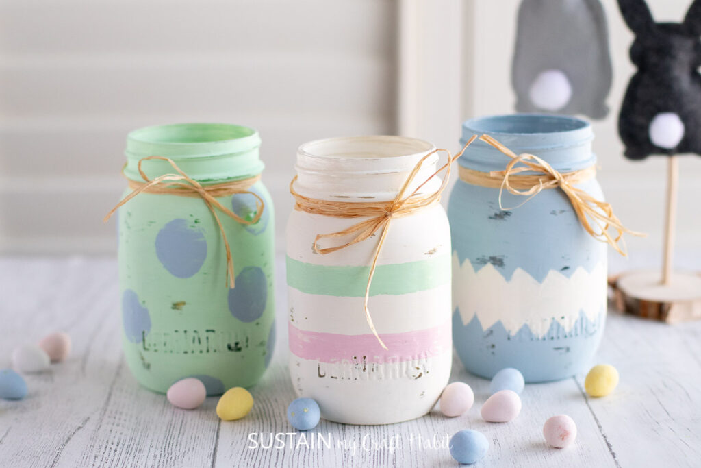 30+ Spring Mason Jar Crafts - Making Joy and Pretty Things