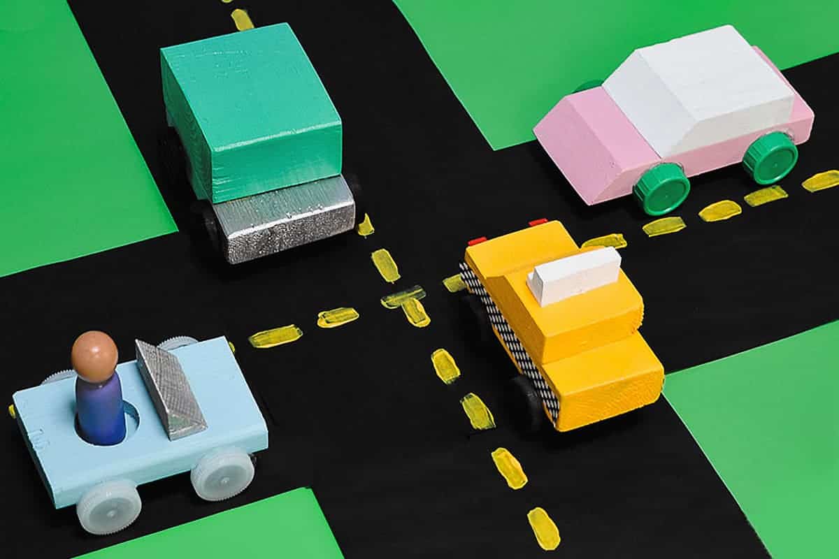 Wood Block Crafts: 30+ DIY Ideas - Making Joy and Pretty Things