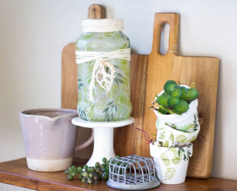 30+ Spring Mason Jar Crafts - Making Joy and Pretty Things