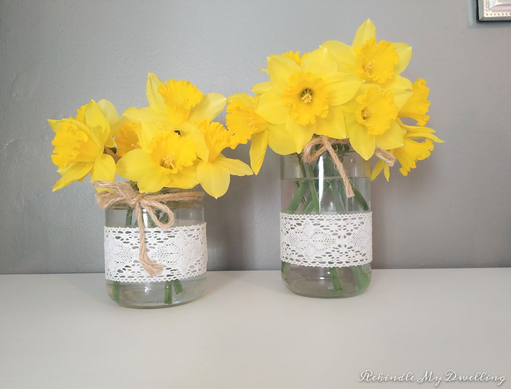 30+ Spring Mason Jar Crafts - Making Joy and Pretty Things