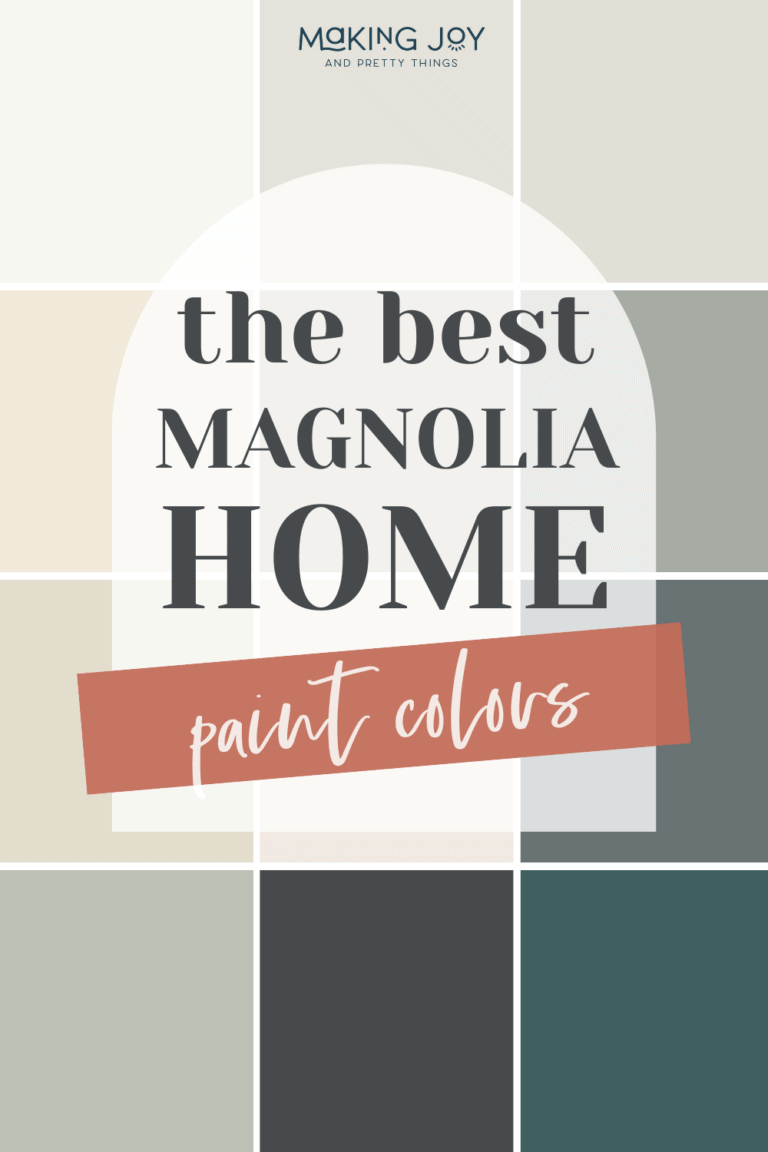 The 12 Best Magnolia Home Joanna Gaines Farmhouse Paint Colors - Making ...