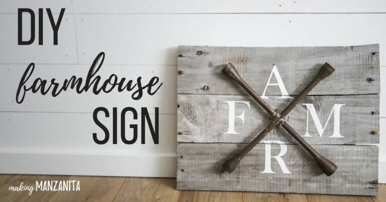 40+ Easy Farmhouse Sign Ideas To Make - Making Joy and Pretty Things
