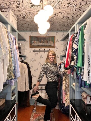 Creative Closet Wallpaper Ideas - Making Joy and Pretty Things