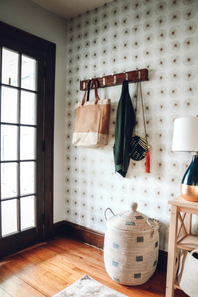 Entryway Wallpaper Ideas For A Welcoming Feeling - Making Joy and ...