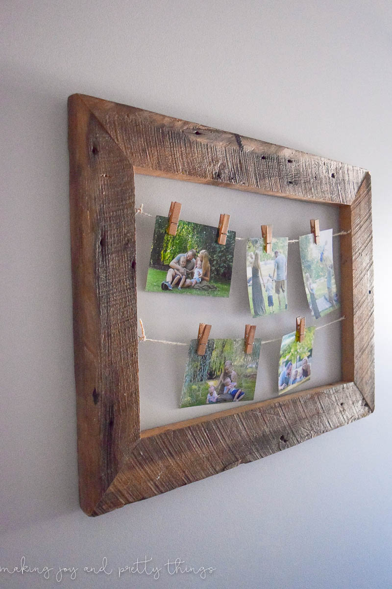 40+ Cute Photo Frame Craft Ideas - Making Joy and Pretty Things