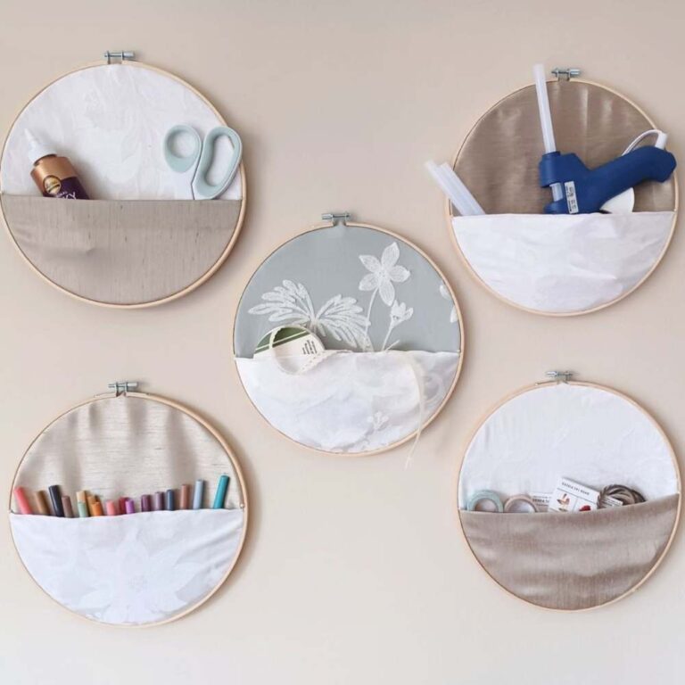 38+ Creative Embroidery Hoop Crafts - Making Joy and Pretty Things
