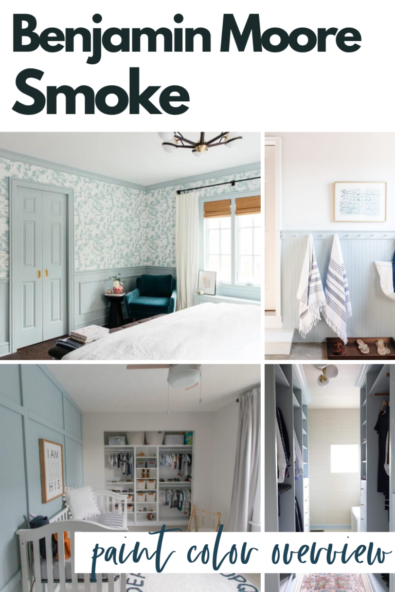 Benjamin Moore Smoke Paint Color Overview - Making Joy and Pretty Things