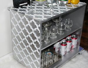 20+ DIY Bar Carts You Can Make in a Day - Making Joy and Pretty Things