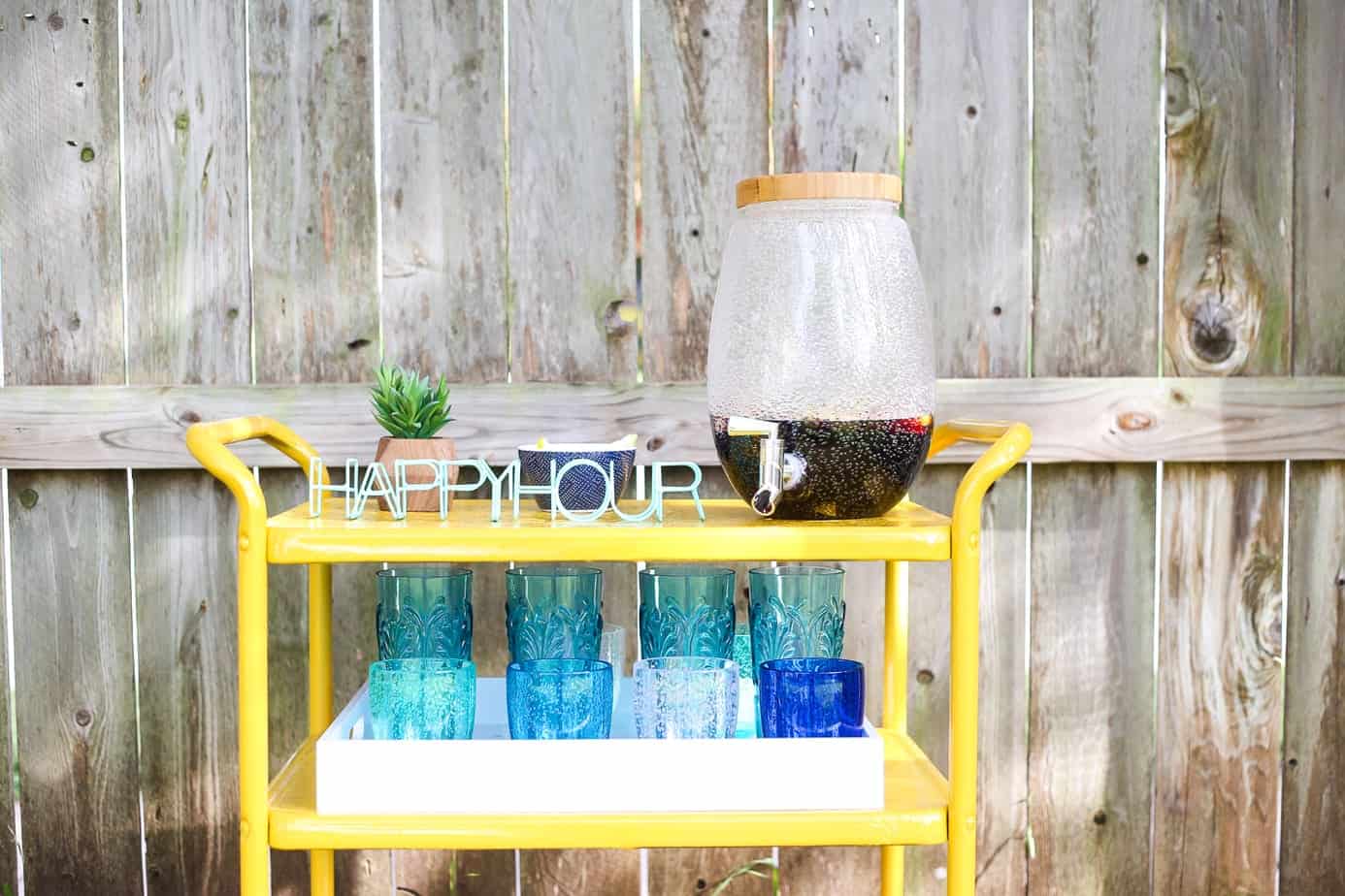 20+ DIY Bar Carts You Can Make in a Day - Making Joy and Pretty Things