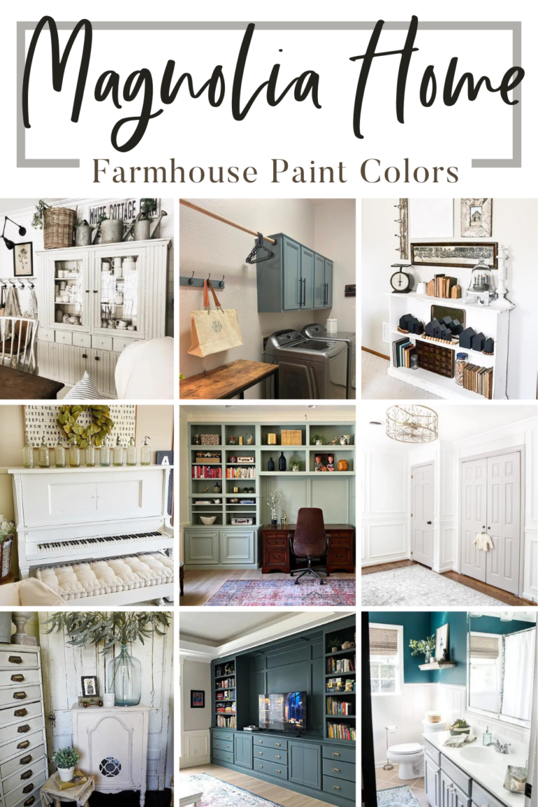 The 12 Best Magnolia Home Joanna Gaines Farmhouse Paint Colors - Making ...