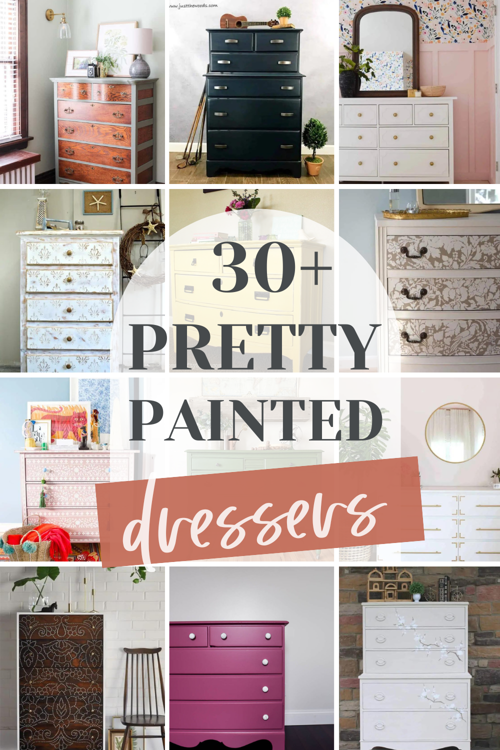 30+ Pretty Painted Dresser Ideas - Making Joy and Pretty Things