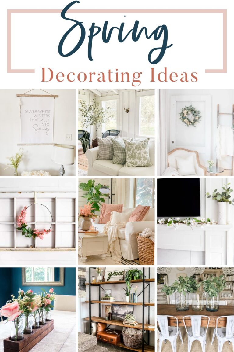 Spring Decorating Ideas for the Home - Making Joy and Pretty Things